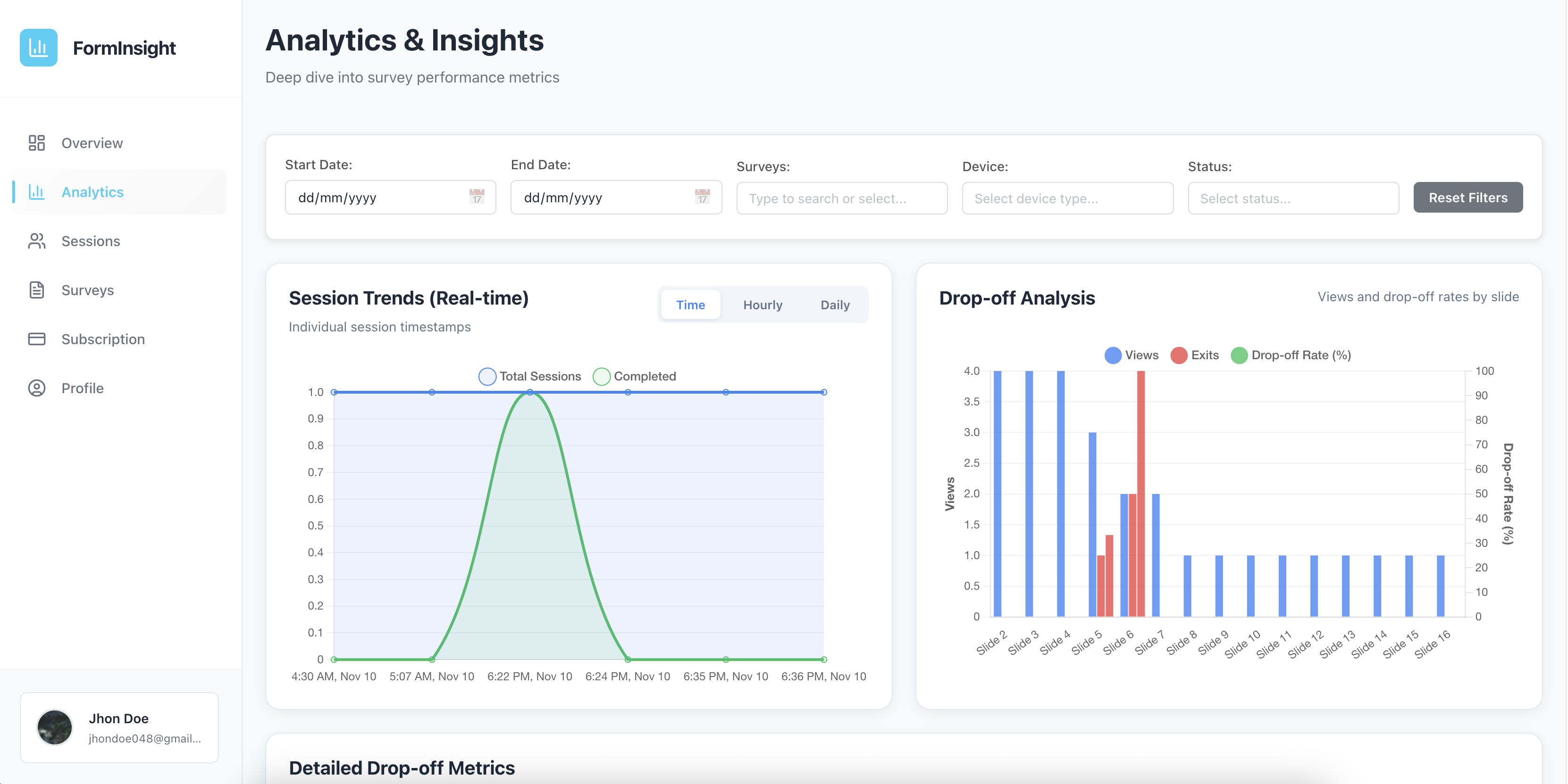 FormInsight - Form Analytics & Conversion Optimization Platform