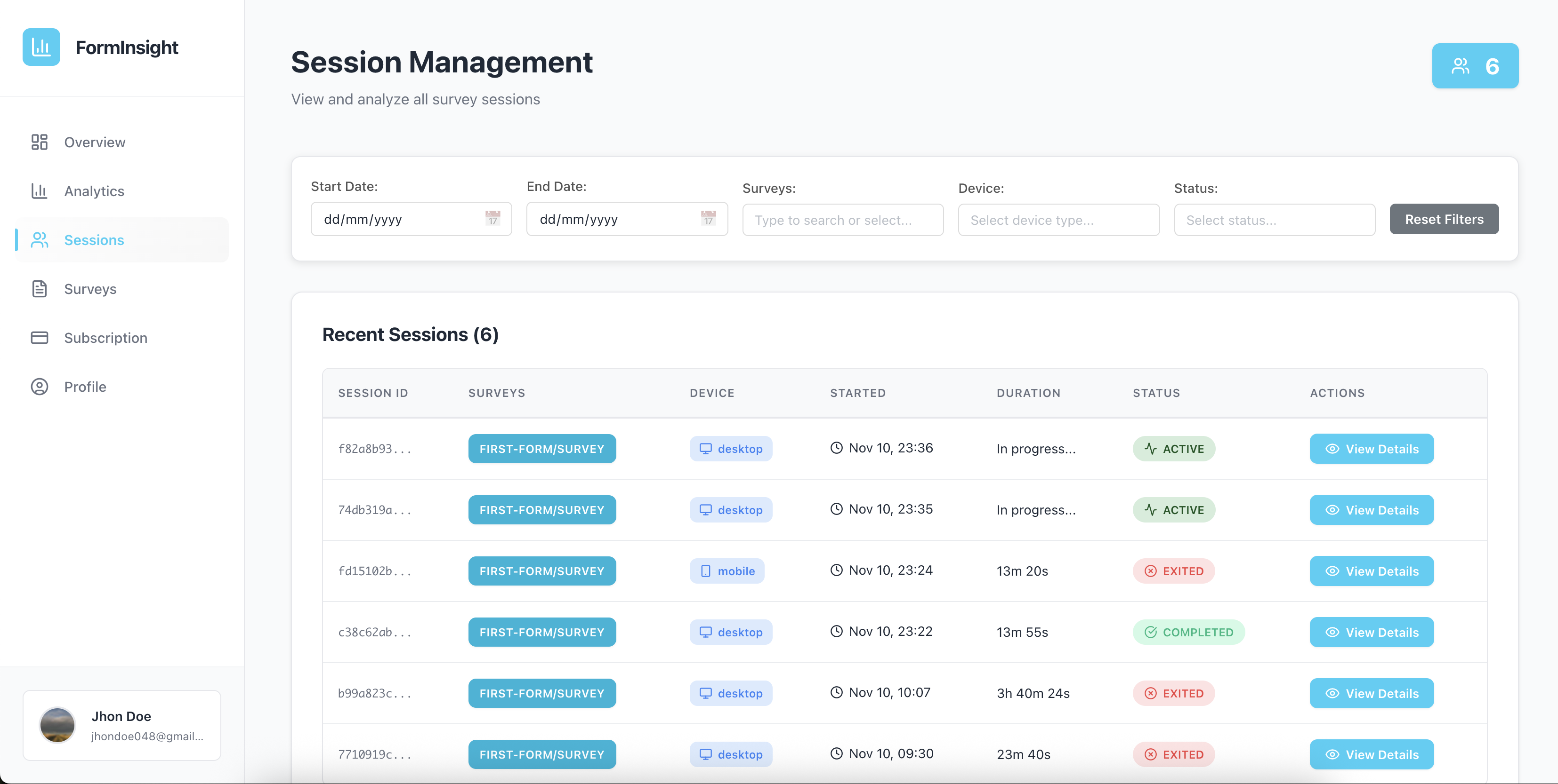 FormInsight - Form Analytics & Conversion Optimization Platform